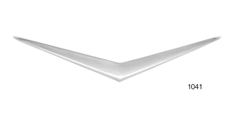 Hood emblem V8 Chrome 1956 | chevy classic