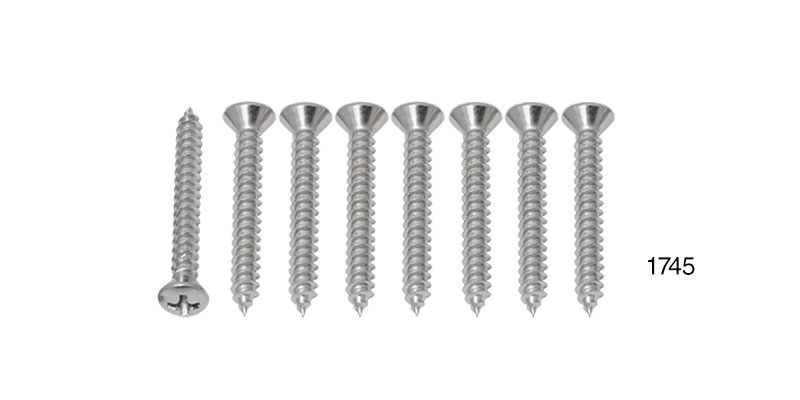 Headlight bezel screw set -57 | chevy classic